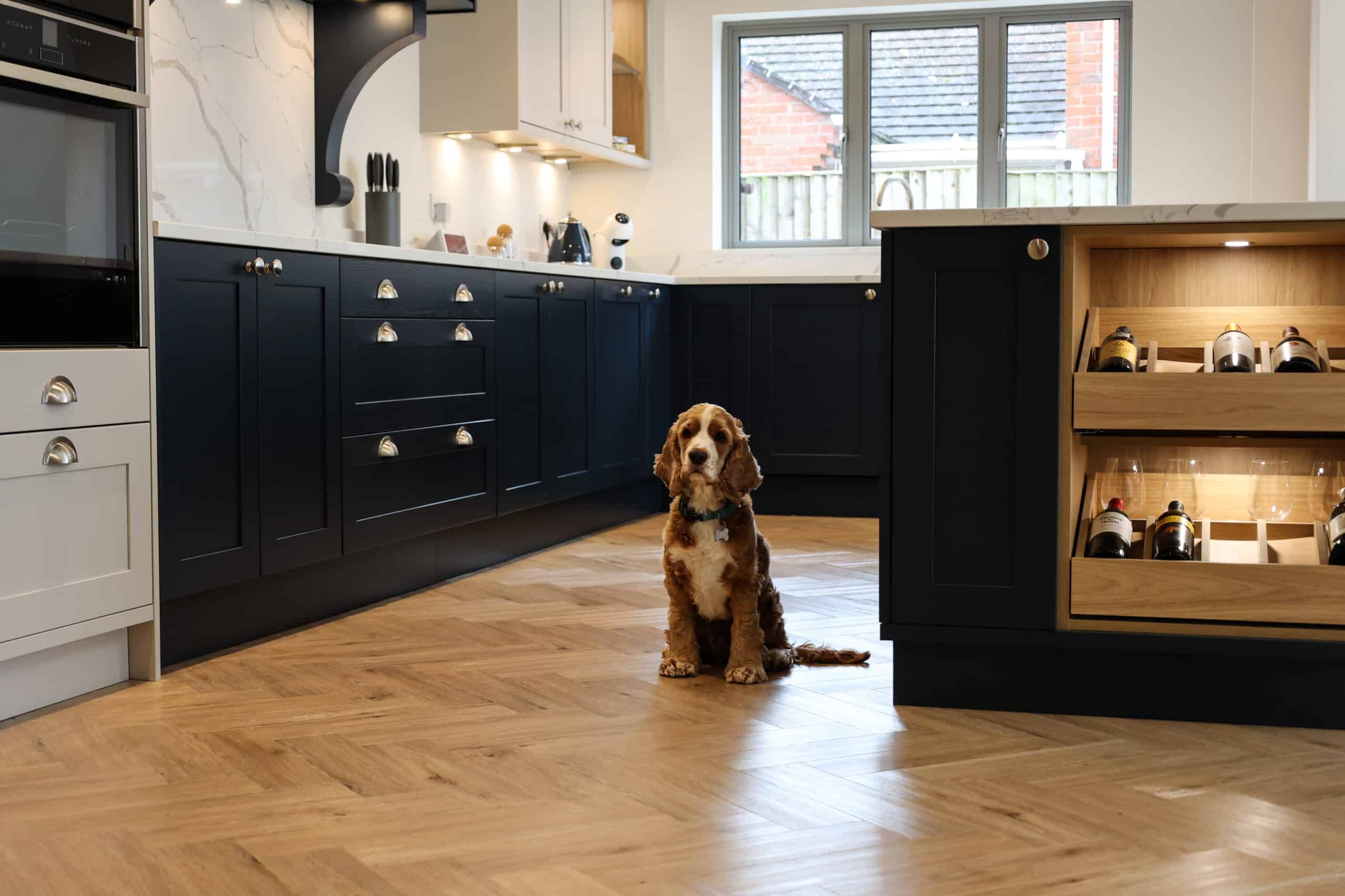 Hardwick | Oxford Blue & Highland Stone - LDC Kitchens
