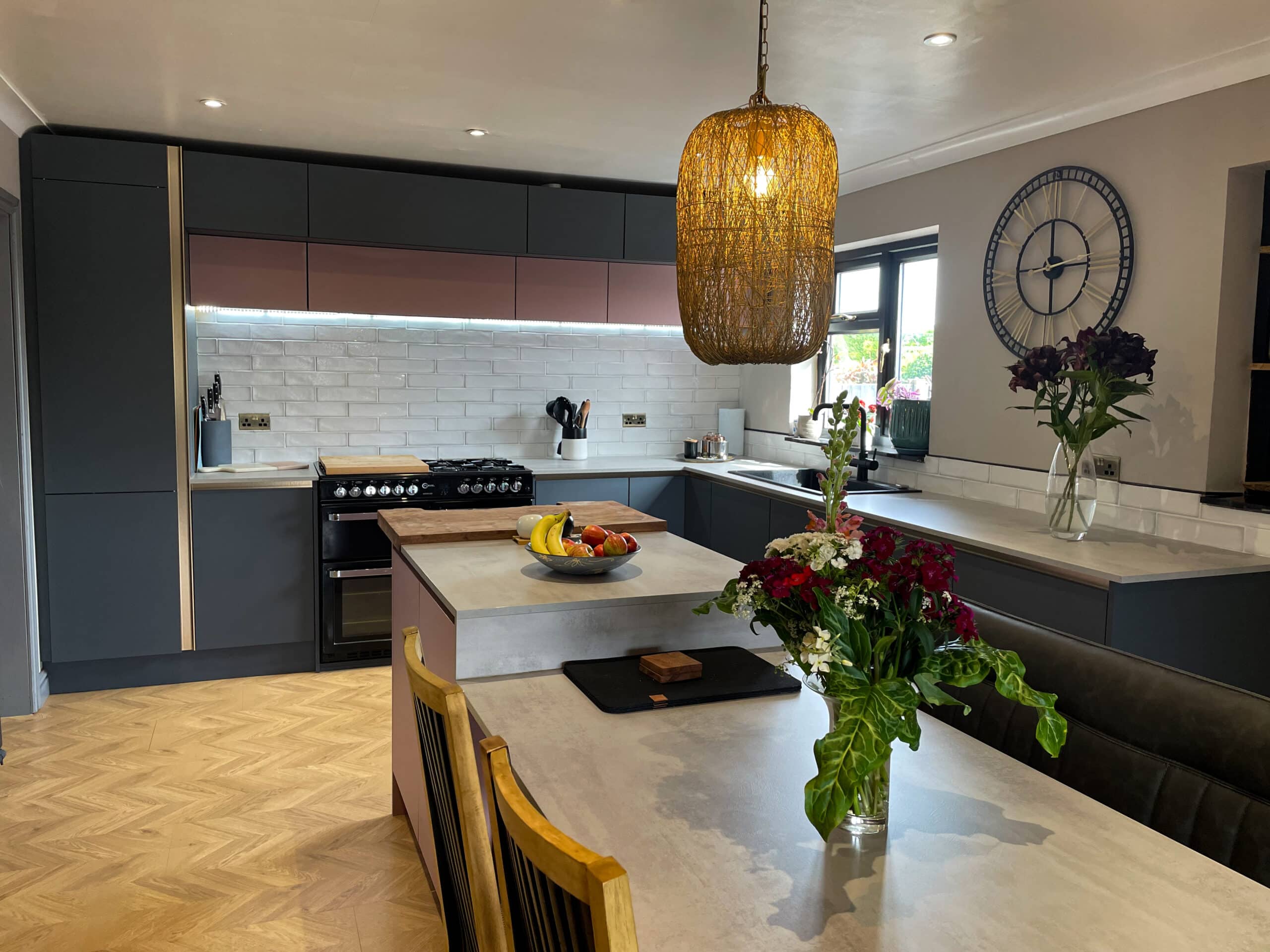 H-Line | Heather Slate & Autumn Blush - LDC Kitchens